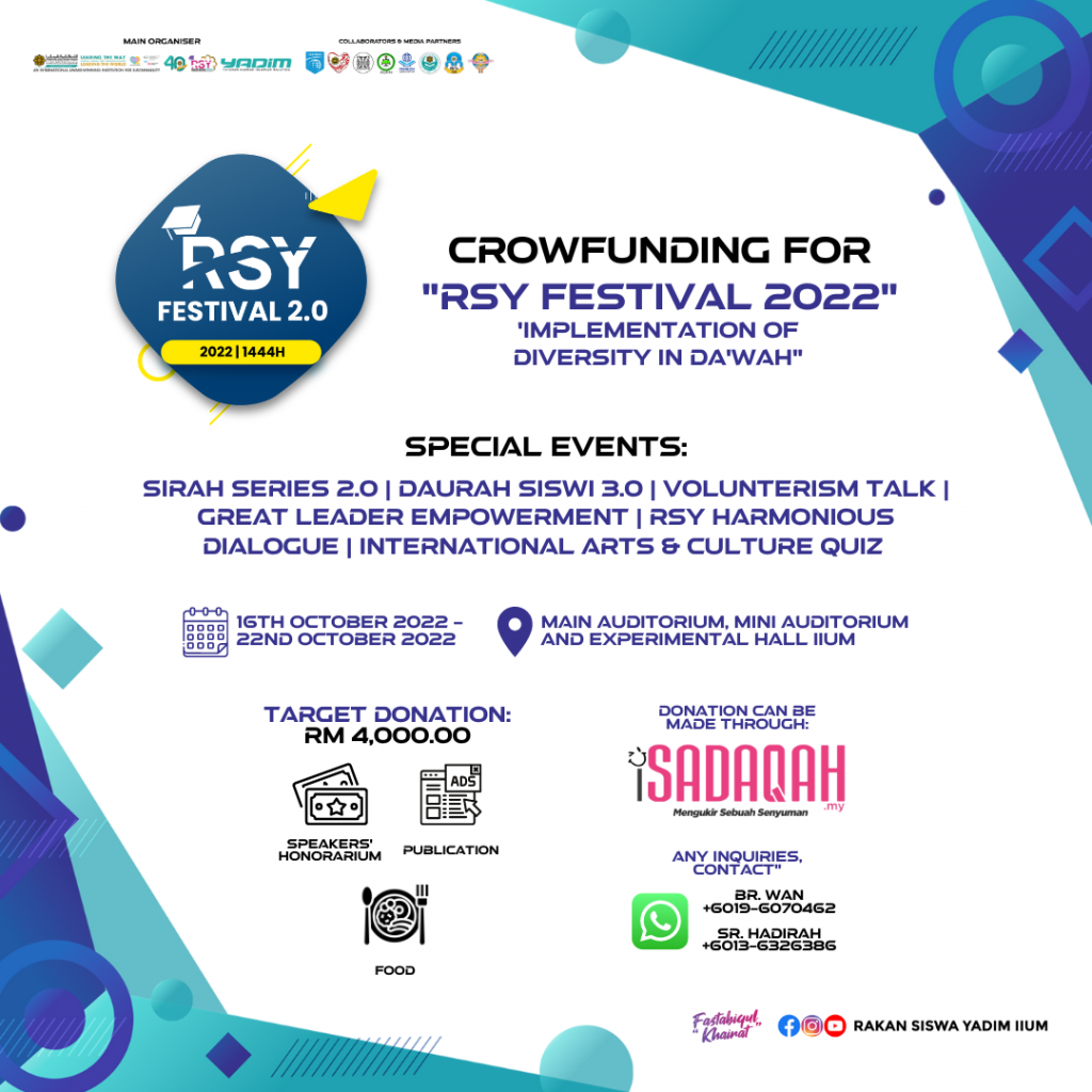 RSY FESTIVAL 2022 - iSADAQAH